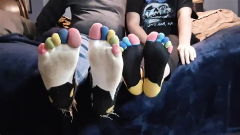 Having Fun With 5 Finger Toes Socks Free Porn 8a Xhamster