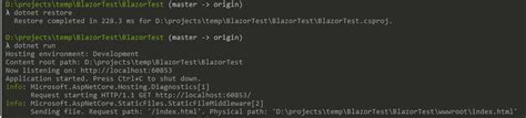 Blazor Client Side Application Failed To Start Issue 10175