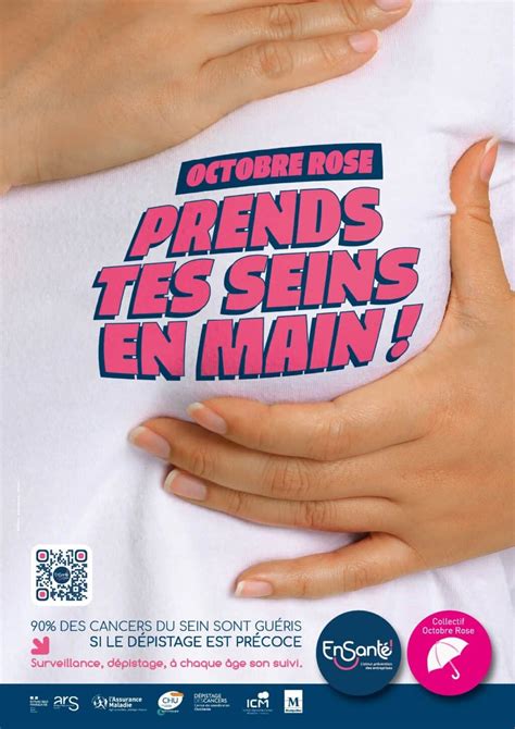 Octobre Rose Prends Tes Seins En Main Unicancer