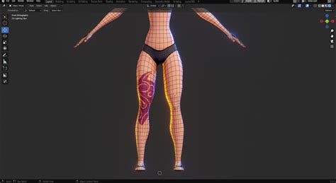 3d Modeling Dina Style 1 With Basemesh Blender Superhive