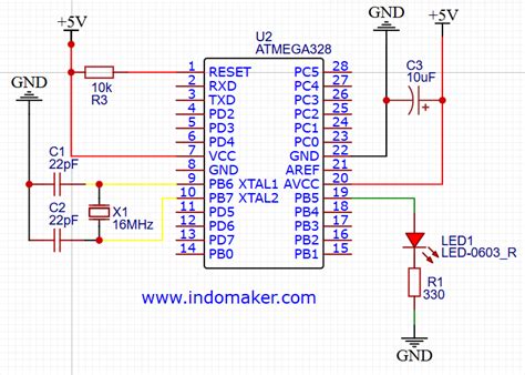 Tutorial Membuat Sistem Minimum Dengan Atmega328p Indomaker