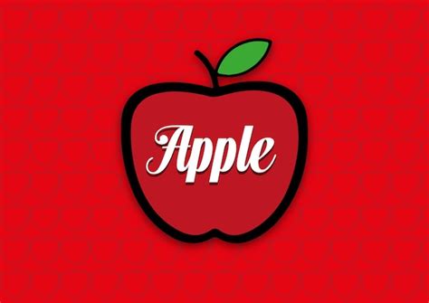 Premium Vector Pattern Apple