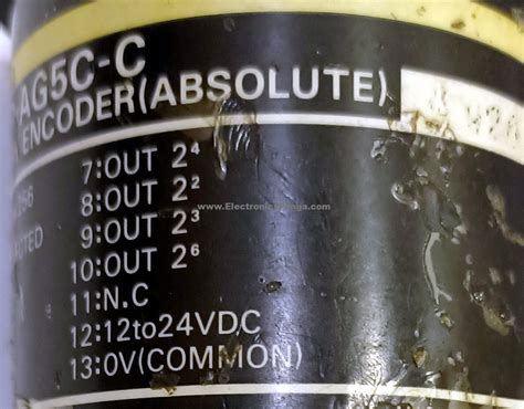 Omron E6cp Ag5c C 12 24v Dc Absolute Rotary Encoder Re34 Star International