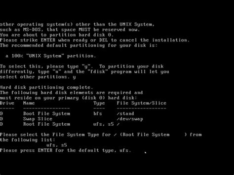 Unix Operating System Installing Unix System V On A 386