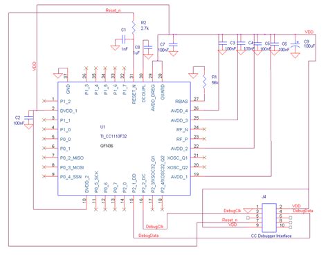 Cc Debugger No Cc1110 Detected With My Board Other Wireless