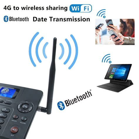 Máy Điện Thoại Để Bàn Xài Sim WIFI 4G LTE ETS 6688 Lắp Sim Di Động Đa Mạng SIZIBOX Shopee