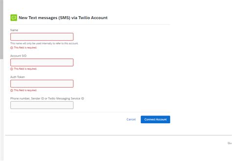 Error While Sending An Sms Message Failed Xm Community