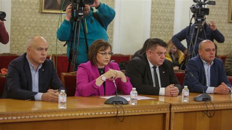 Срещата ГЕРБ СДС БСП Без отговор за подкрепа на кабинет левицата свиква Националния си съвет