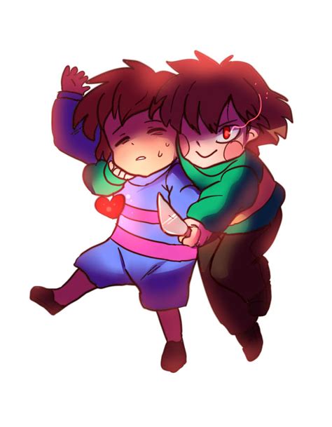 Frisk And Chara From Undertale By Creatorofcastell On Deviantart