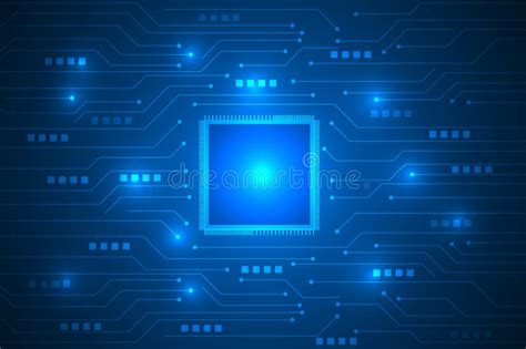 Big Data Visualization With Light Binary Code Background Stock