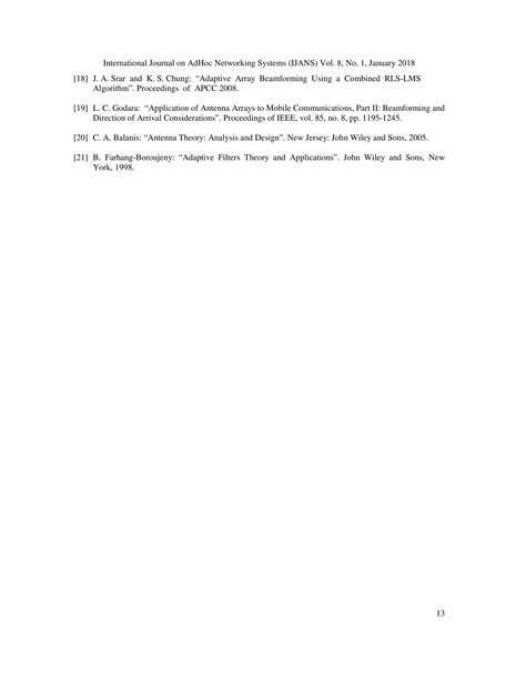 Adaptive Array Beamforming Using An Enhanced Rls Algorithm Pdf