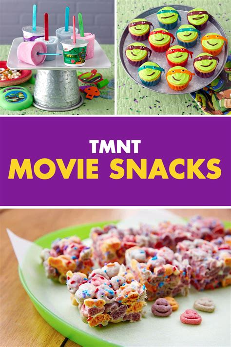 Teenage Mutant Ninja Turtle Snacks