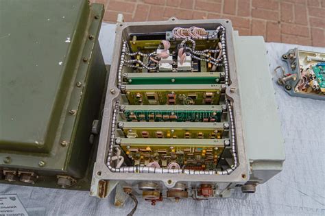 The Image Depicts An Advanced Electronic Component From A Smart Weapon