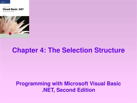 Ppt Chapter 4 The Selection Structure Powerpoint Presentation Free