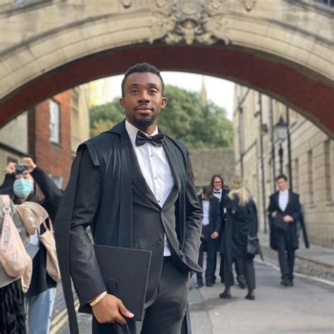 Officially Matriculated As A Graduate Scholar At The University Of