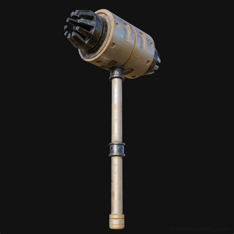 Elegant Design 3d Model Of Tinners Hammer