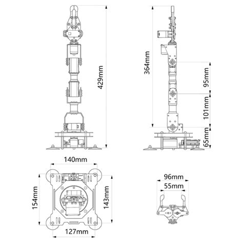 Xarm 1s Hiwonder Intelligent Bus Servo Robotic Arm For Programming Robocraze