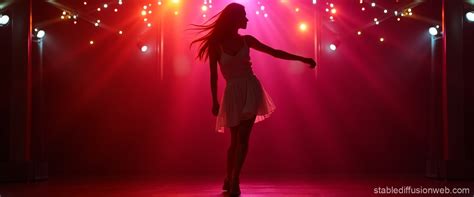 Dancing Woman In Disco Stable Diffusion Online