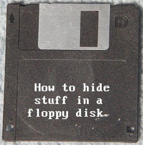 How To Hide Stuff In A Floppy Disk 5 Steps Instructables