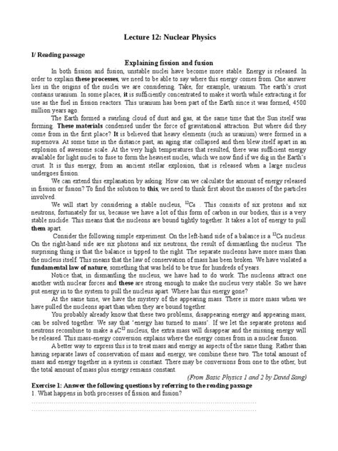Lecture12 Nuclear Physics Download Free Pdf Atomic Nucleus