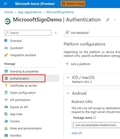 Sign In Users With A Microsoft Account To Android Apps Using Microsoft Quick Authentication