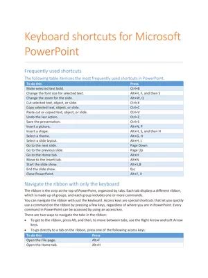 MS Powerpoint Shortcut Keys PDF Download InstaPDF Powerpoint Shortcut Key Pdf Download