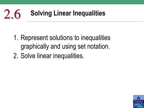 PPT Solving Linear Inequalities PowerPoint Presentation Free