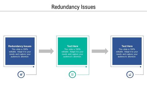 Redundancy Issues Ppt Powerpoint Presentation Portfolio Outline Cpb