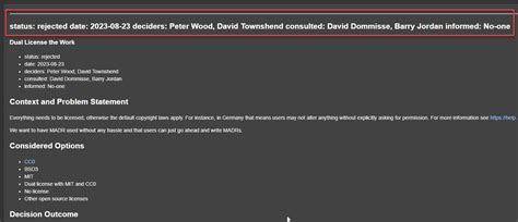 🐛 Bug Report Adr Plugin Does Not Render Status Flags · Issue 17239