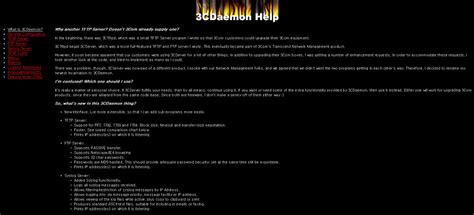 3cdaemon Tftp Ftp Syslog Server 멀티프로그램