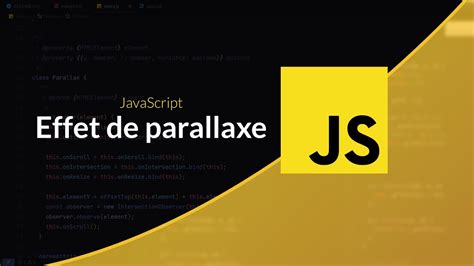 Tutoriel Javascript Effet De Parallaxe Au Défilement
