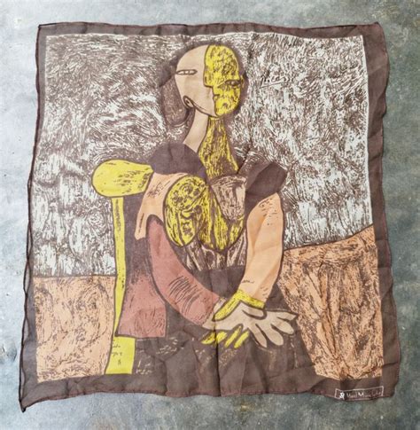 Vintage Vintage Picasso Silk Scarf Grailed