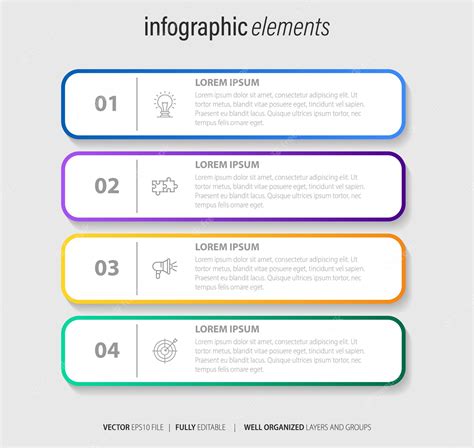 Premium Vector Infographic Elements Data Visualization Vector