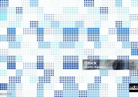 추상 정사각형 픽셀 모자이크 배경입니다 Eps10 벡터 일러스트 레이 션 0명에 대한 스톡 벡터 아트 및 기타 이미지 0명 개념 개념과 주제 Istock