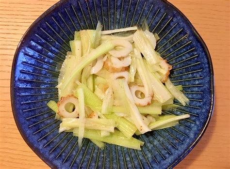 ちくわとセロリのサラダ レシピ・作り方 By Tamagoのごはん 楽天レシピ