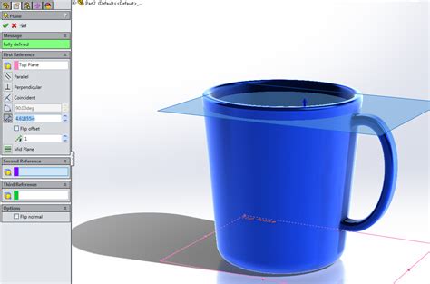 how can we calculate the volume of a drawn model using solidworks