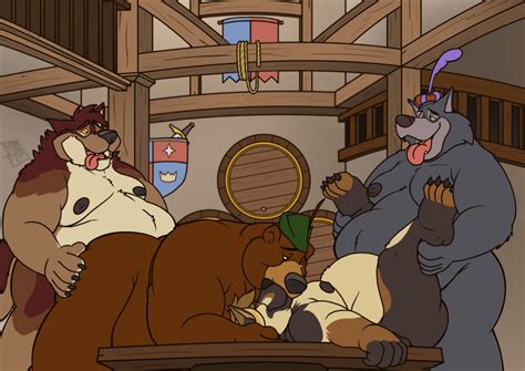 Rule 34 2022 Anthro Bear Belly Big Belly Brown Body Canid Canine