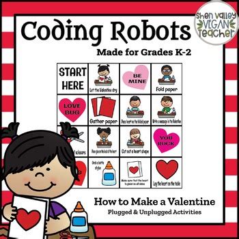 Bee Bot Plugged Unplugged Coding Robots How To Make A Valentine