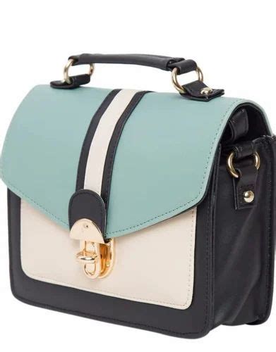 Polyurethane Ladies Button Closure Handbag At ₹ 150piece In New Delhi