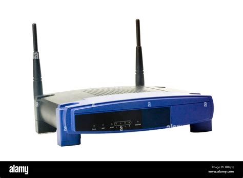 Close Up Of A Wireless Modem Stock Photo Alamy