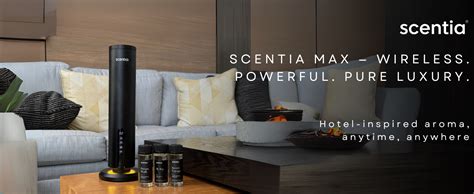 Scentia Max Diffuser For Home Waterless Scent Diffuser With Wireless Control