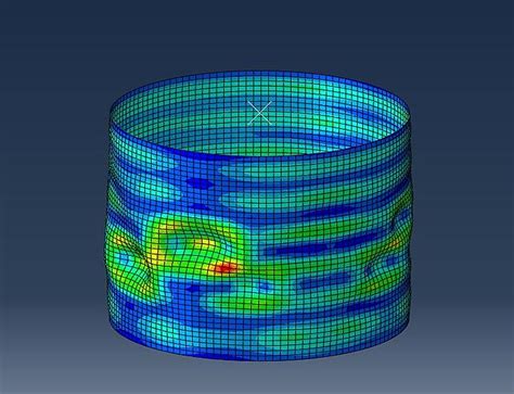 Buckling Post Buckling And Imperfections Modelled With Abaqus Fea