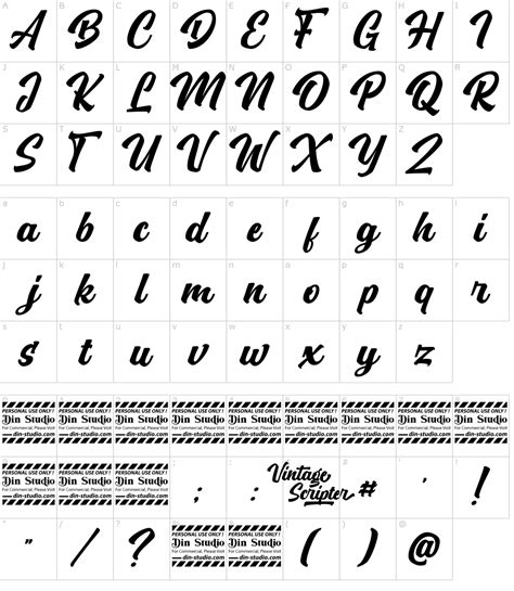 Vintage Scripter Font Download