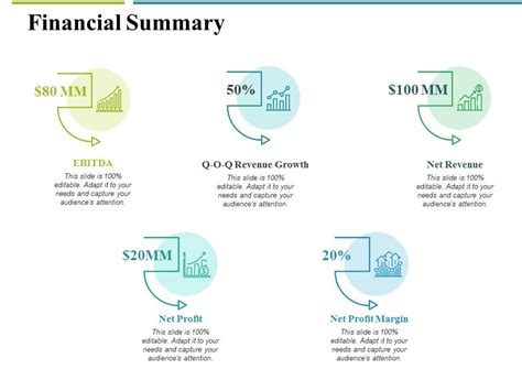 Financial Summary Ppt Powerpoint Presentation Ideas Samples