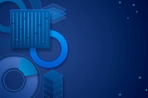 Premium Vector Realistic Big Data Background