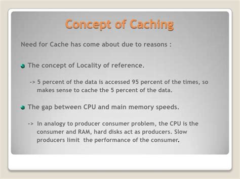 Cpu Caching Concepts