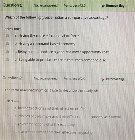 Solved Question Otyet AnsweredPoints Ou Remove Flag Which Chegg