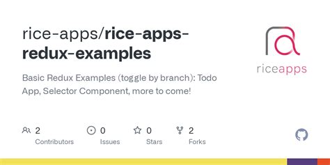 Github Rice Appsrice Apps Redux Examples Basic Redux Examples