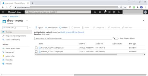 Enzo Unified Import Social Media Feeds As Parquet Files Into Azure