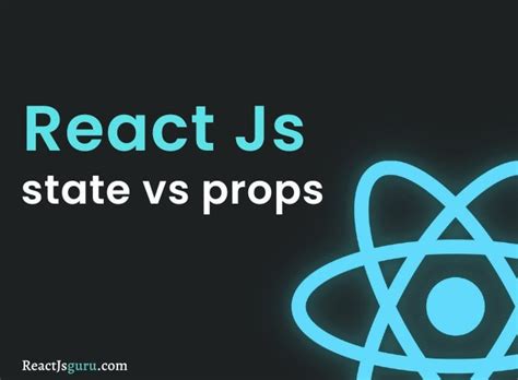 React State Vs Props Difference Between State And Props React Js Guru Rreactjsguru